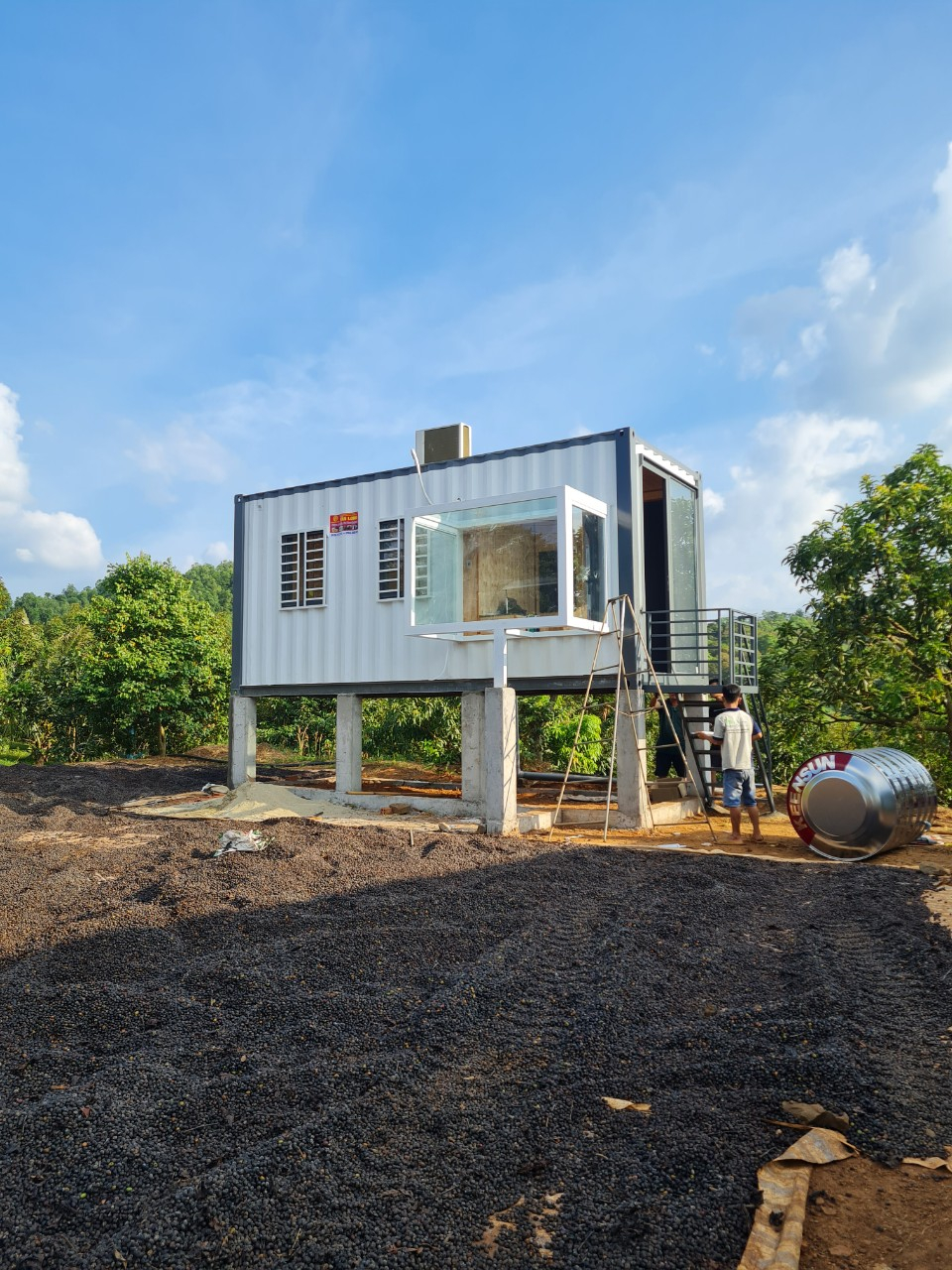 Homestay container 20 feet,